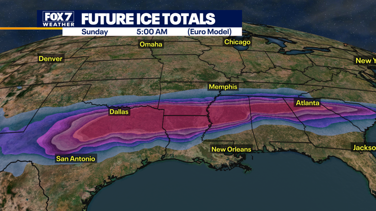 Austin weather: Winter storm watch issued for parts of Central Texas