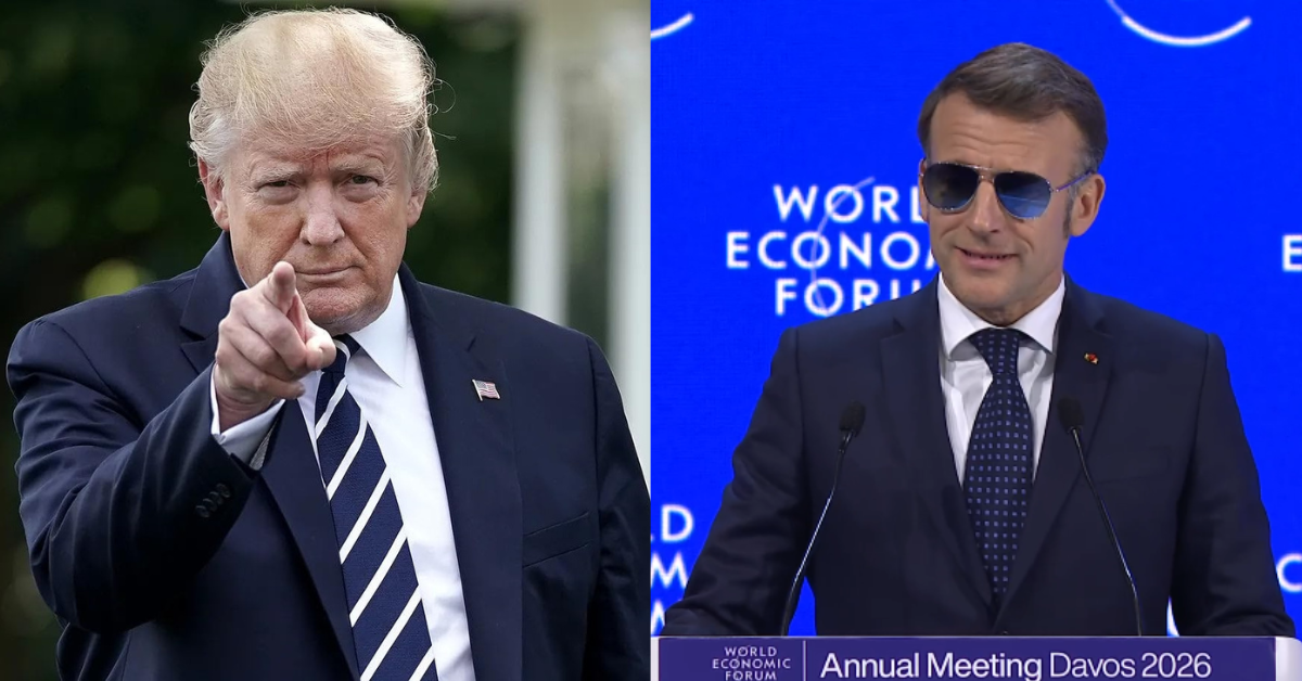 Trump reveals why he shared Macron’s private text message with the world