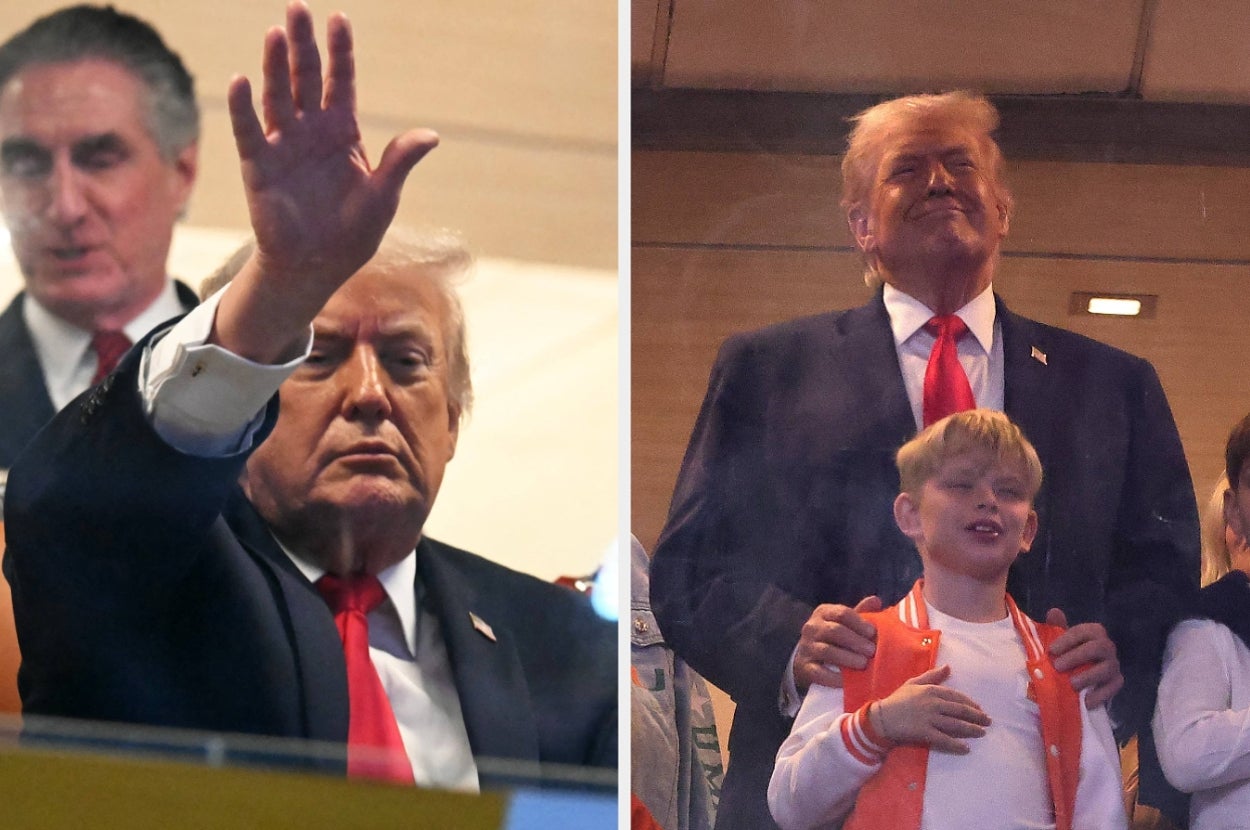 The White House is insisting this video shows "massive cheers" for ...