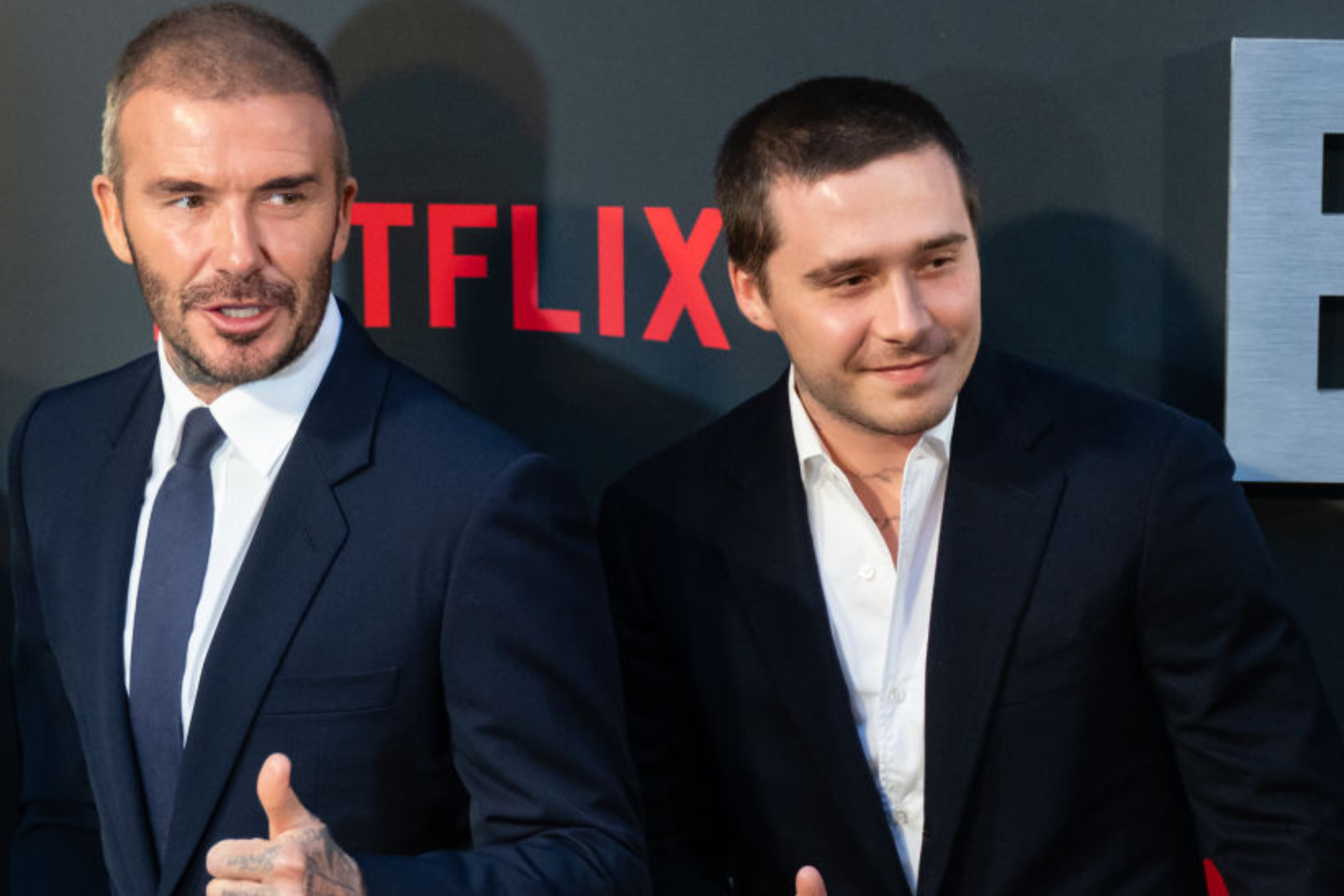 David Beckham makes first remarks after son Brooklyn's shock post