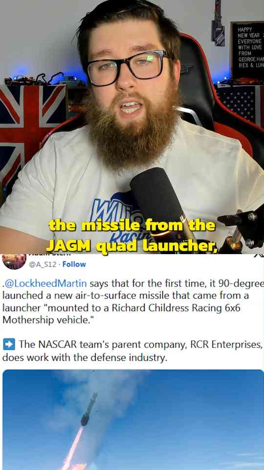 How a NASCAR team helped Lockheed Martin launch new missile