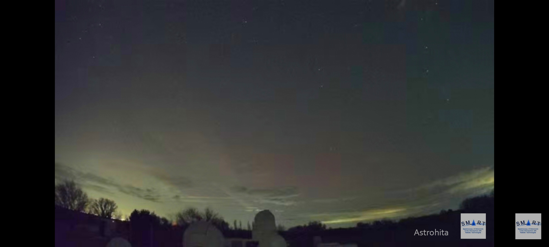 Observan auroras boreales en varios puntos de Castilla-La Mancha