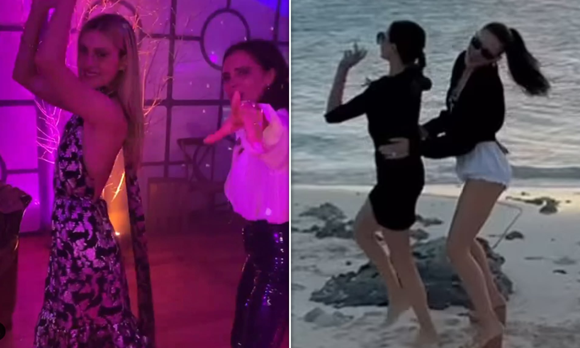 The Beckham ladies' love-in: Nicola Peltz and Victoria Beckham shared ...