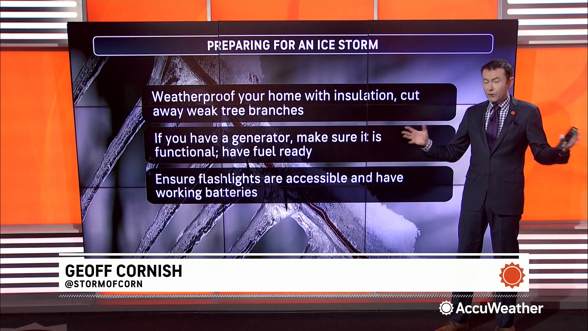 Dangers of ice storms and how to prepare