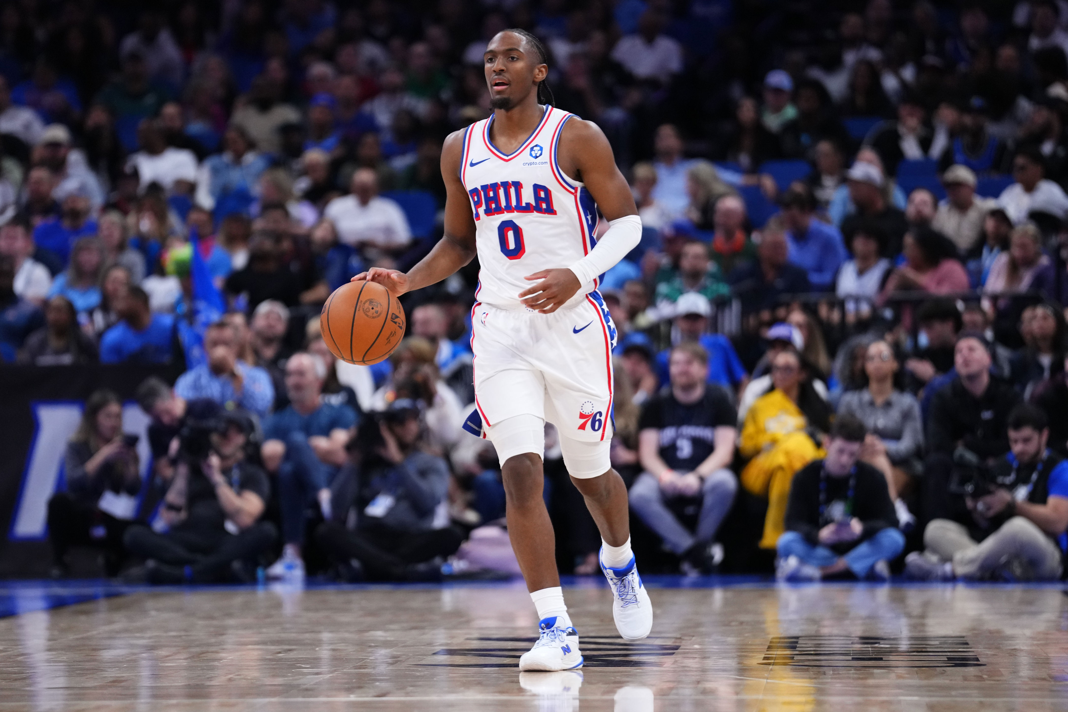 Tyrese Maxey is getting his own New Balance signature shoe