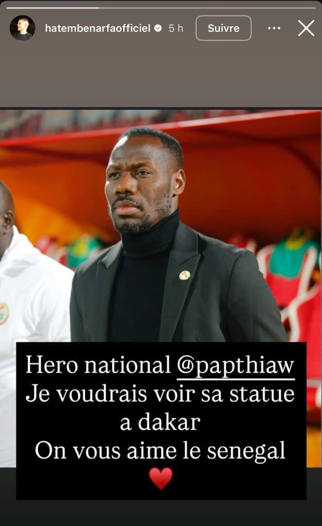 AFCON 2025: “A national hero” – Hatem Ben Arfa hails Senegal coach Pape ...