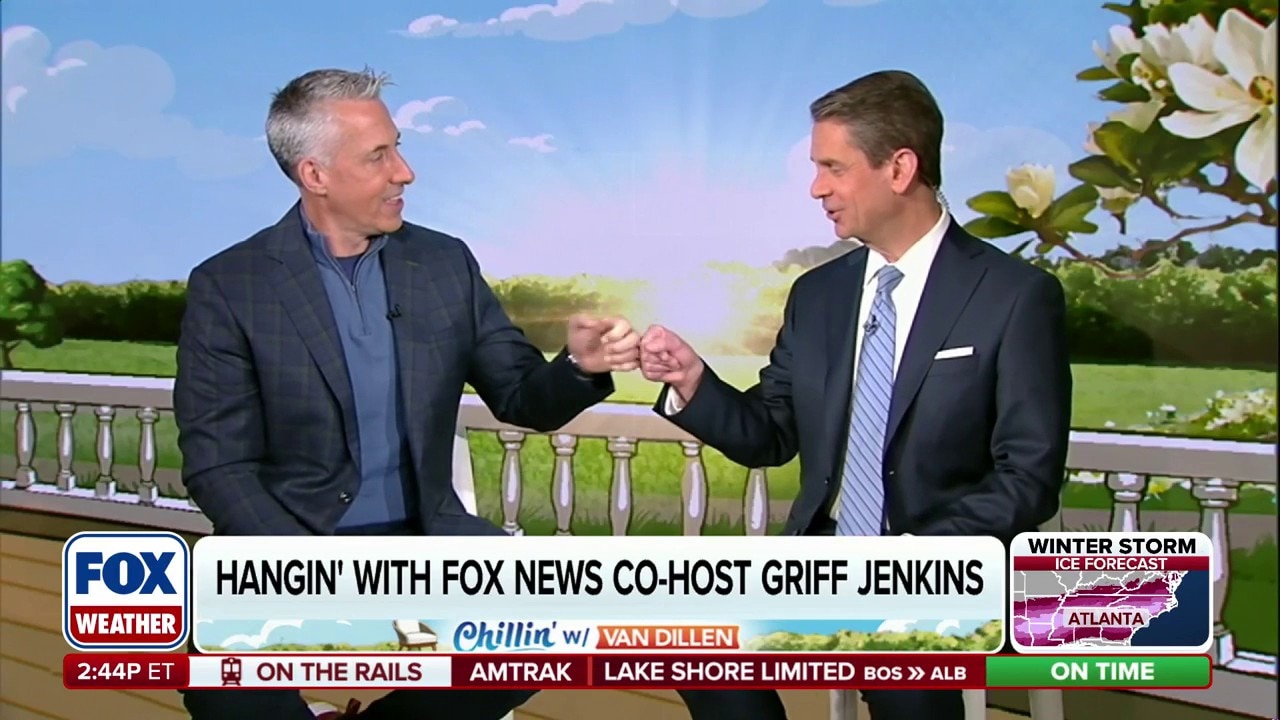 Chillin' with Van Dillen: FOX & Friends Weekend co-host Griff Jenkins ...