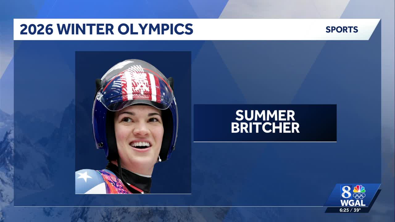 Summer Britcher's journey from York County to Olympic luge success