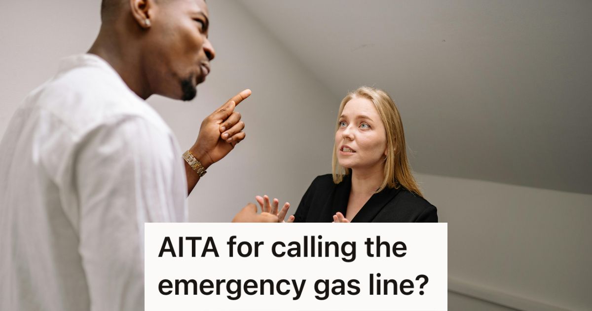 Woman called the emergency line because she smelled gas in their garden ...