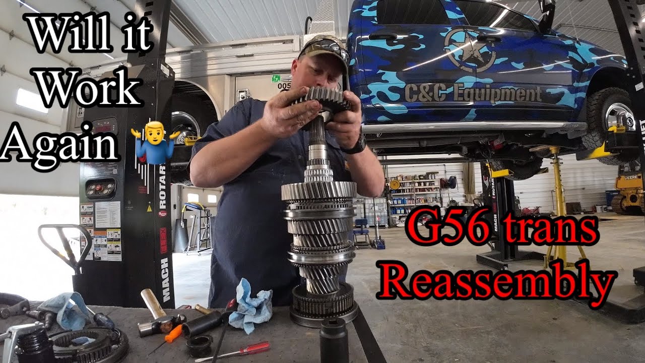 Reassembly of a Mercedes G56 transmission in our Dodge Ram 3500 truck ...