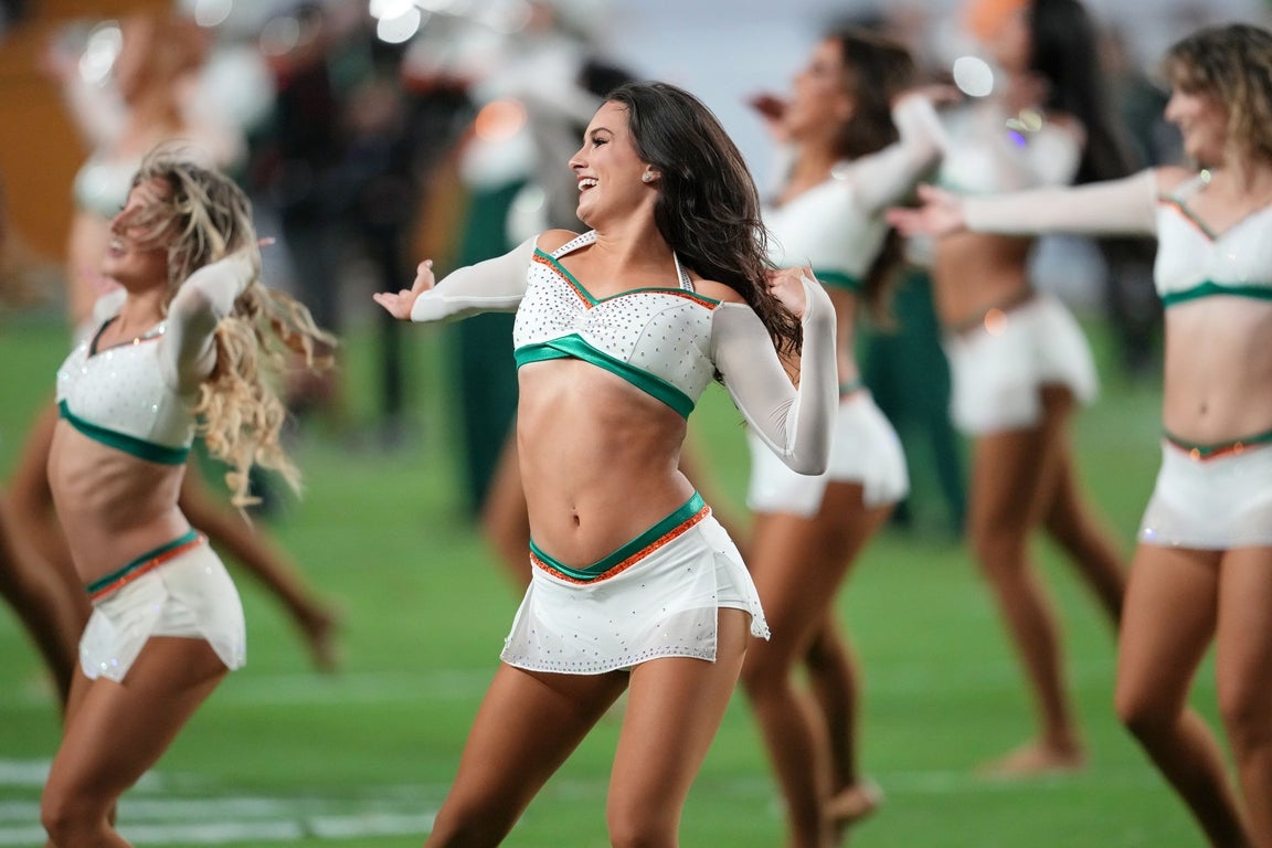 Stunning College Cheerleader Photos From Indiana Vs Miami In The 2026