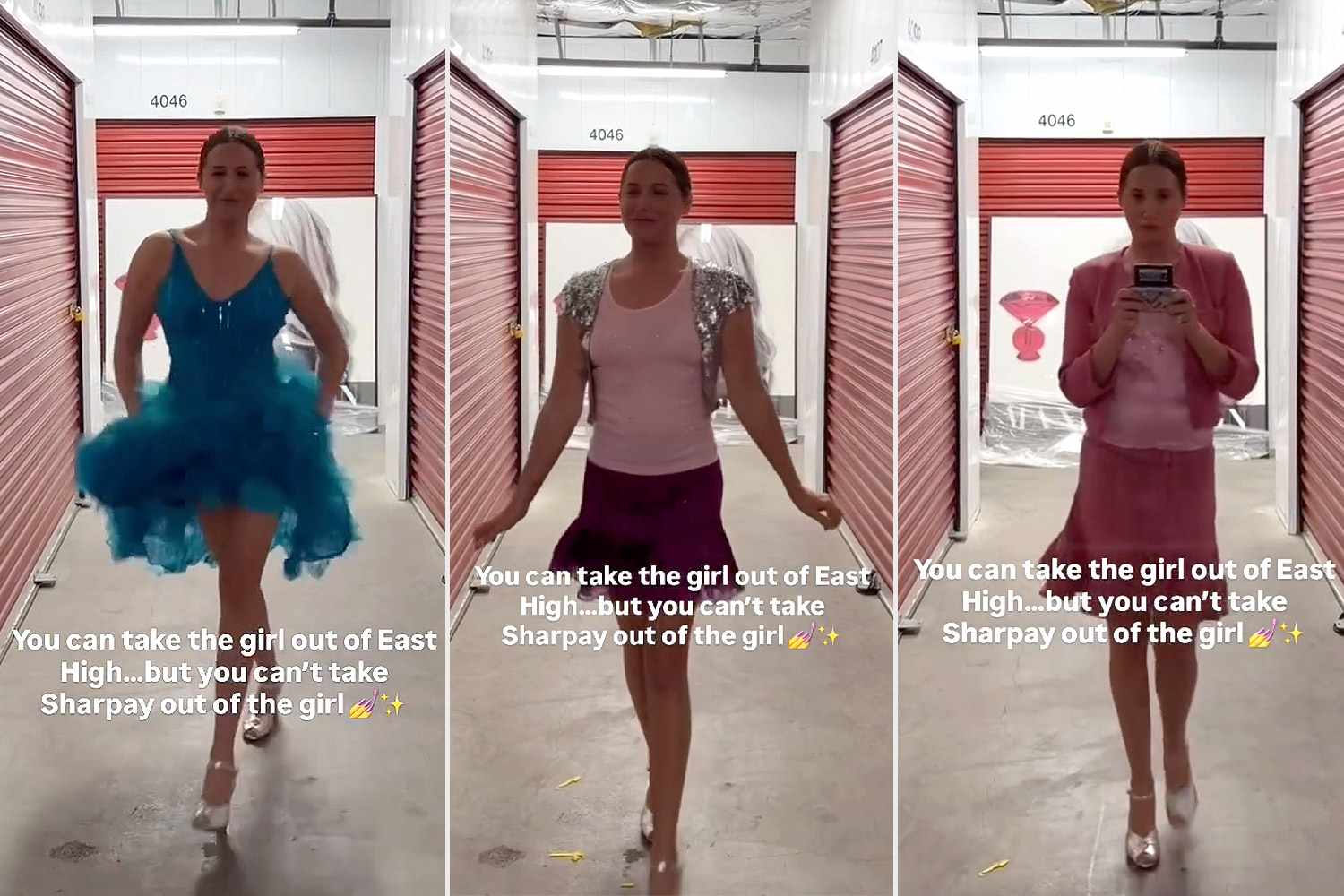 Ashley Tisdale resurrects Sharpay's iconic outfits for “High School ...