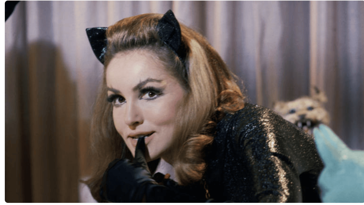 Purrr-fect at 92: Original Catwoman Julie Newmar stuns fans in rare ...