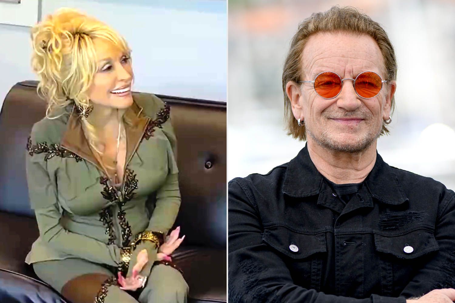 Dolly Parton surprised with a live bagpipe player for 80th birthday ...