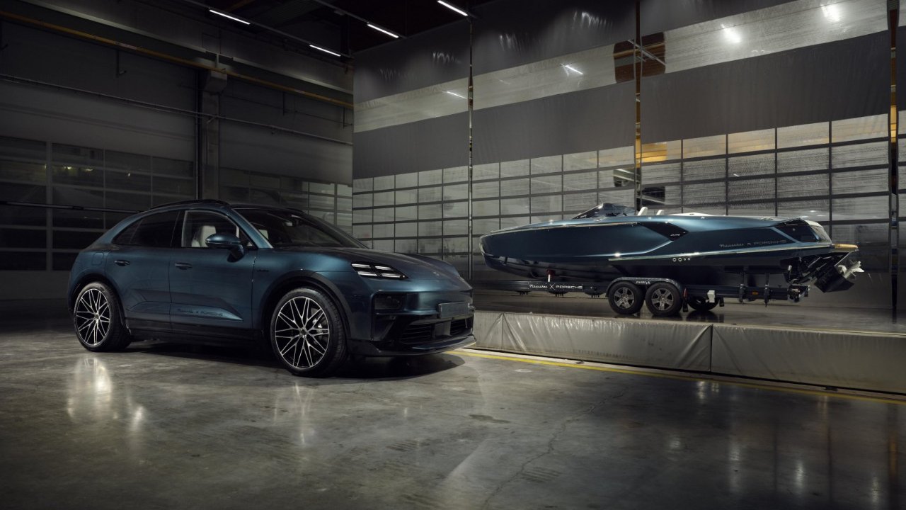 The Porsche Macan that thinks it’s a boat (and the boat that thinks it ...