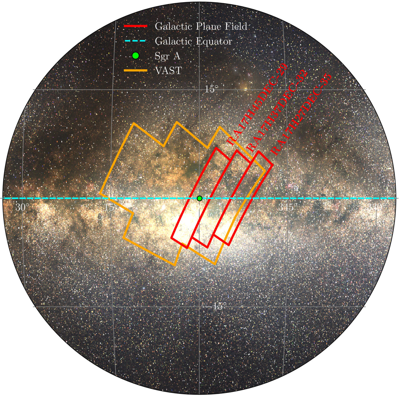 South Pole Telescope detects energetic stellar flares near center of galaxy