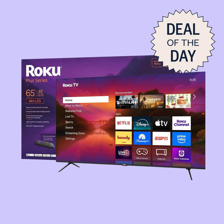 Upgrade your TV ahead of game day with this Roku smart TV that is ...