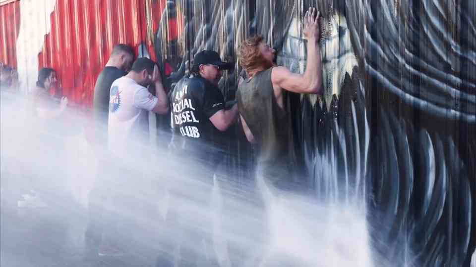 They paid people to get hit by a fire truck and it got wild