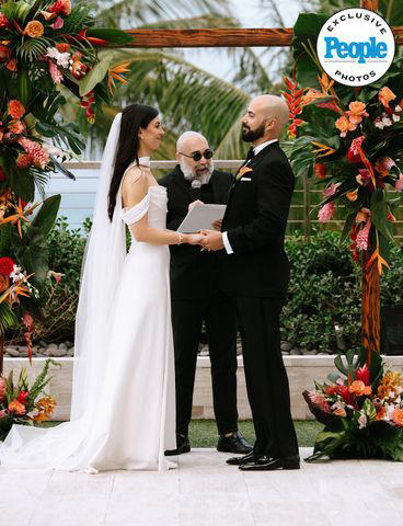 CNN's Boris Sanchez marries Lilly Huber in 'bold' Miami wedding ...