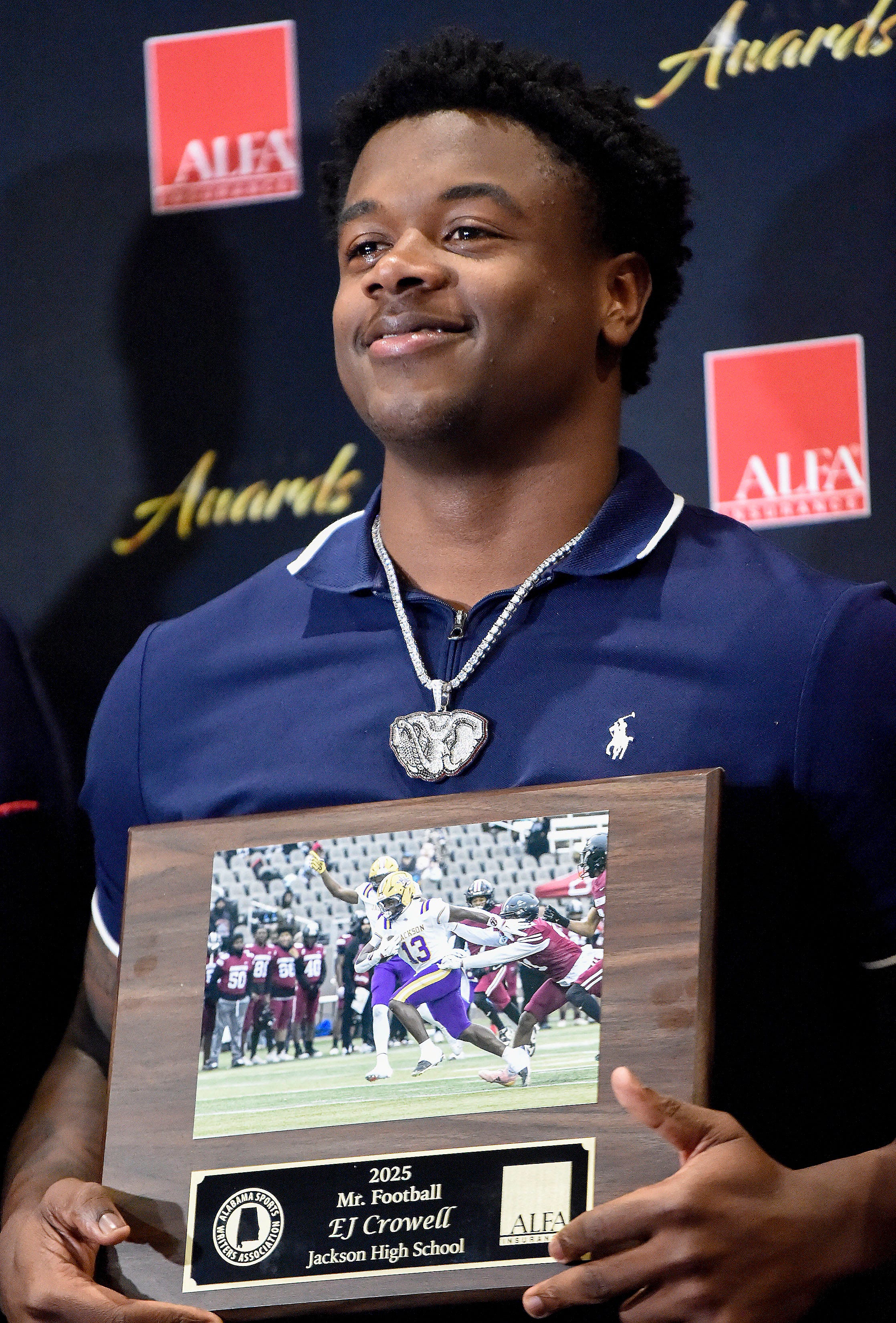 Alabama football commit EJ Crowell makes good on his promise, named Mr ...
