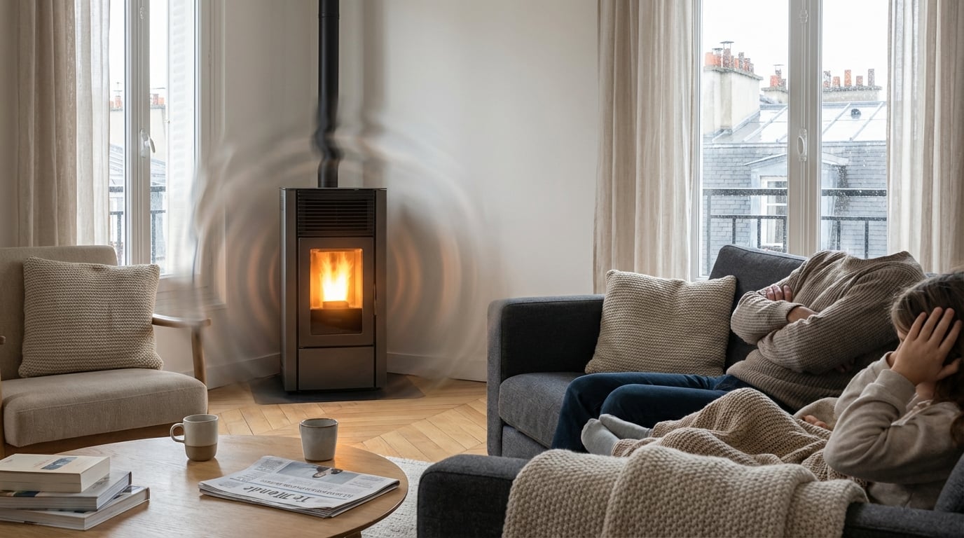 Poêle à granulés bruyant : ces réglages cachés et ce détail d ...