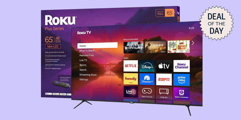 Upgrade your TV ahead of game day with this Roku smart TV that is ...