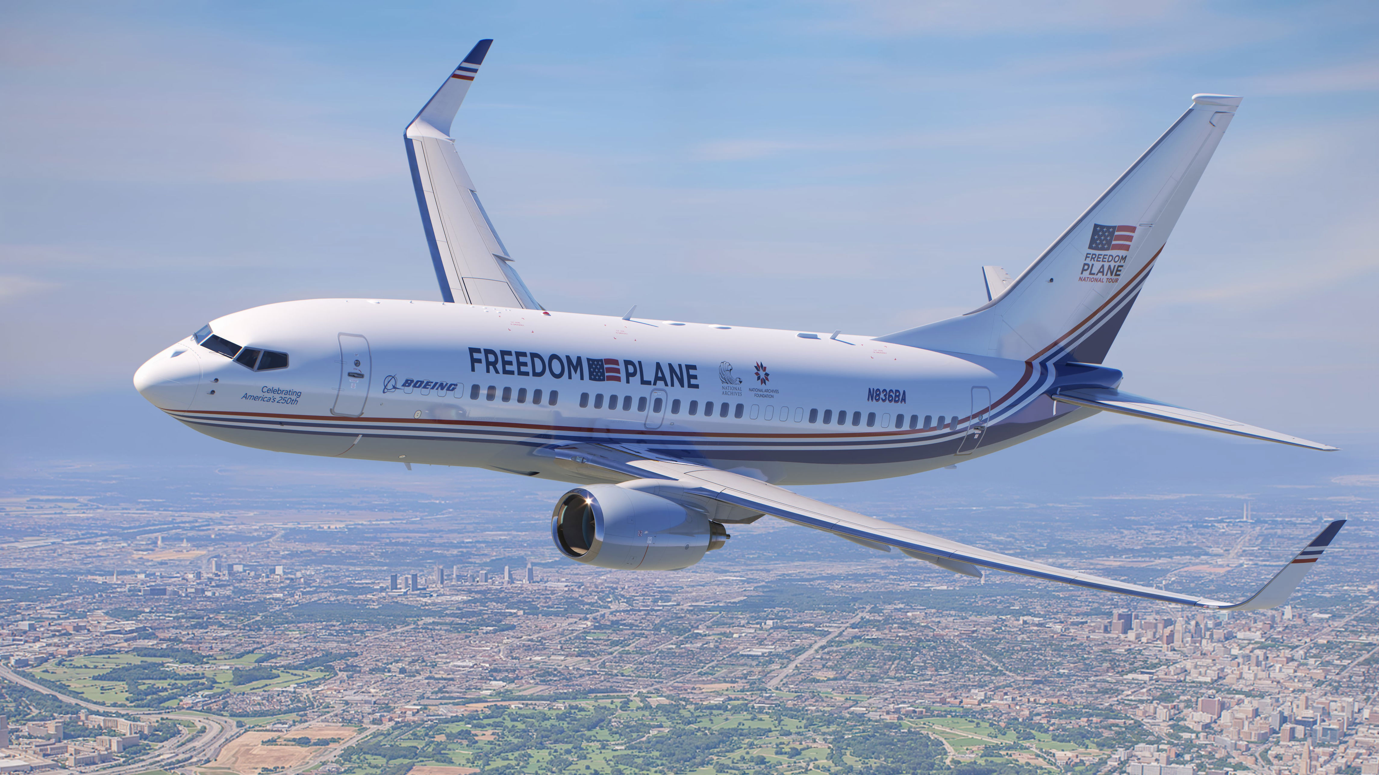 Freedom plane: America’s founding documents going on tour for 250th ...