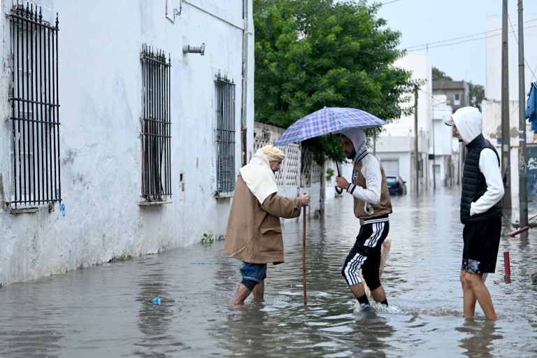 Floods kill four as Tunisia sees heaviest rain in decades