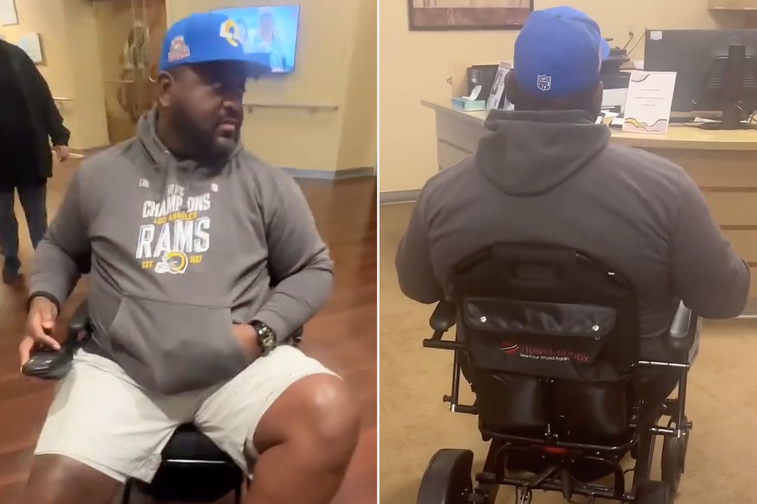 Former NFL player now confined to a wheelchair 2 years after retirement ...