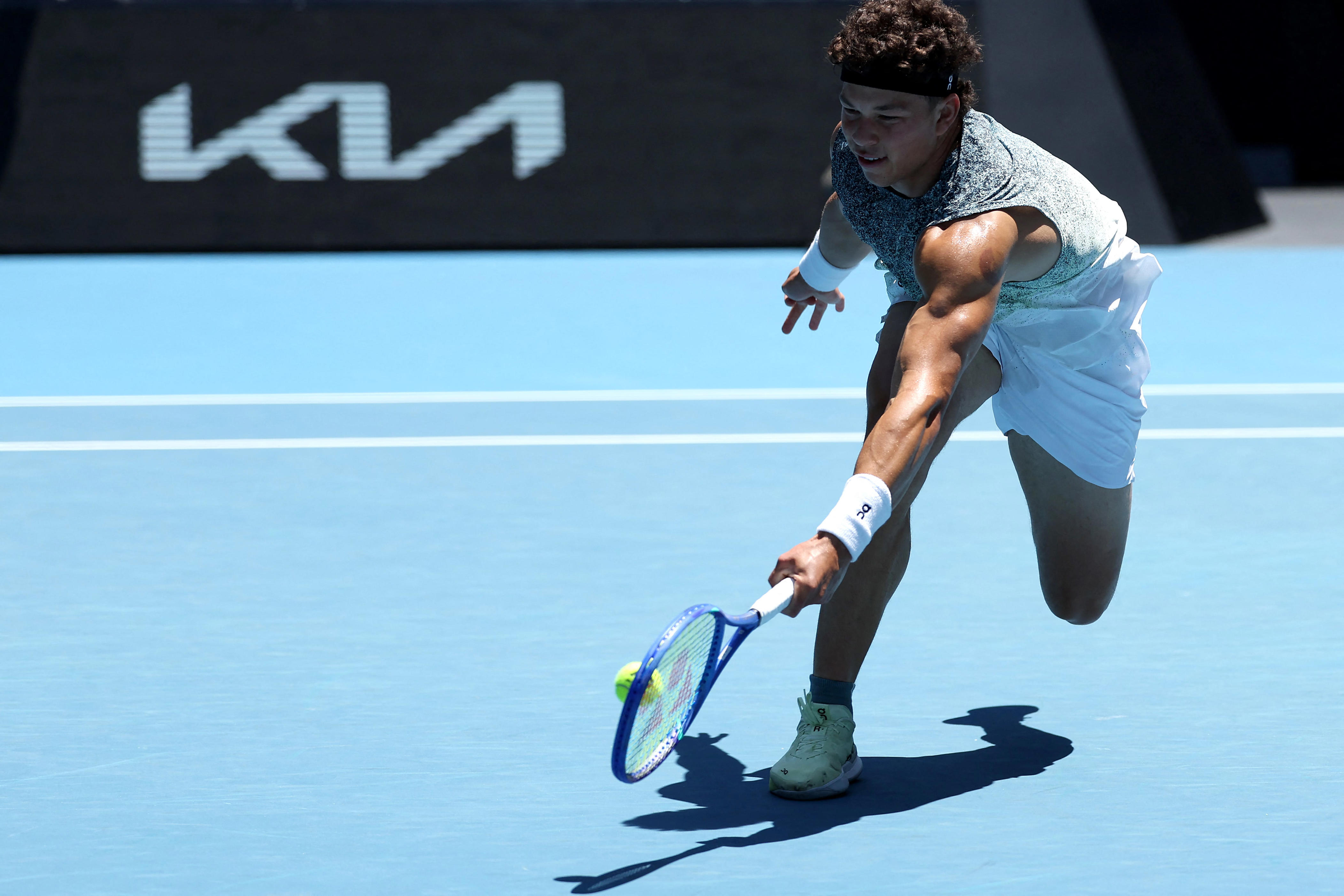 Ben Shelton takes down Ugo Humbert in Round 1 of 2026 Australian Open