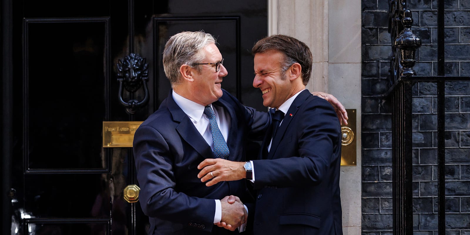 Trump: Macron och Starmer tuffa när jag inte är där