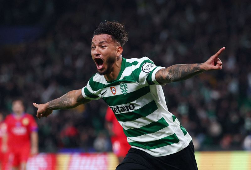 Soccer-PSG falter as Suarez leads Sporting to victory