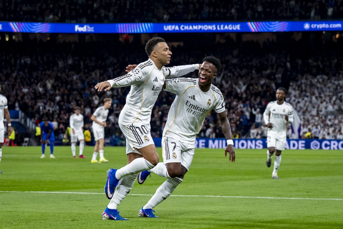 Real Madrid 6-1 AS Monaco player ratings - Vinicius Jr outshines Kylian ...