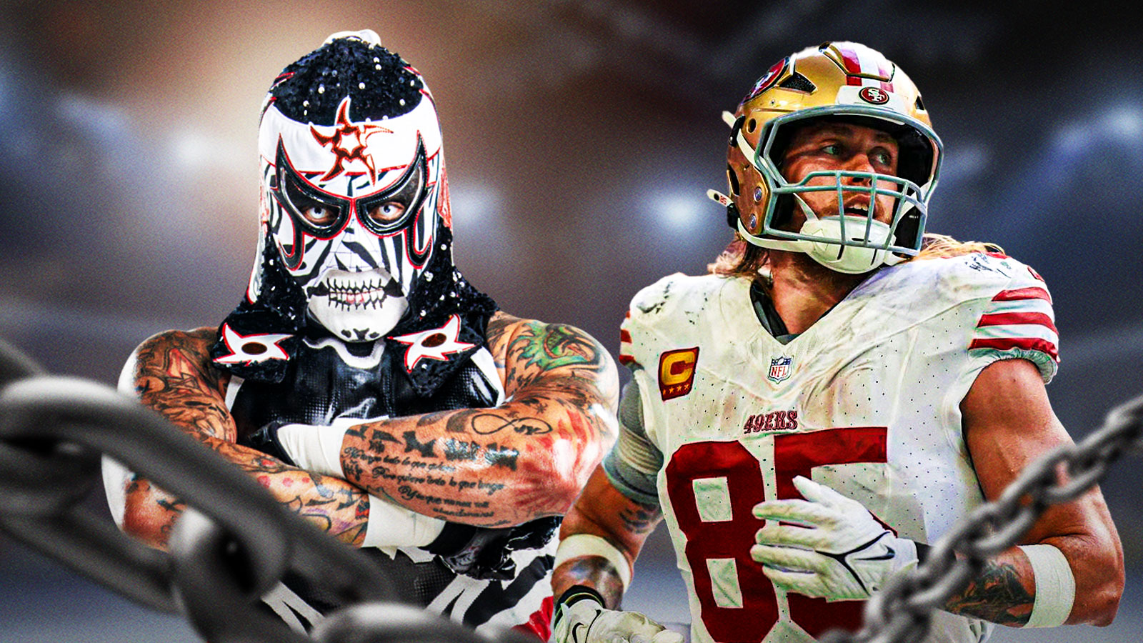 Exclusive: WWE’s Penta teases 'surprise' for George Kittle’s future ...