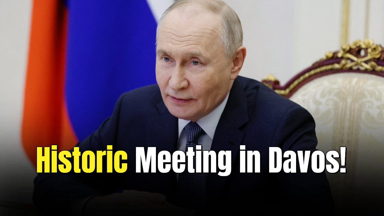 After a four-year boycott, Putin's envoy arrives in Davos for talks ...