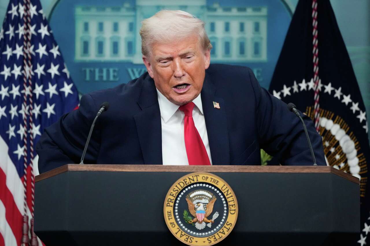 Trump says the US 'would be Venezuela' if Newsom were president