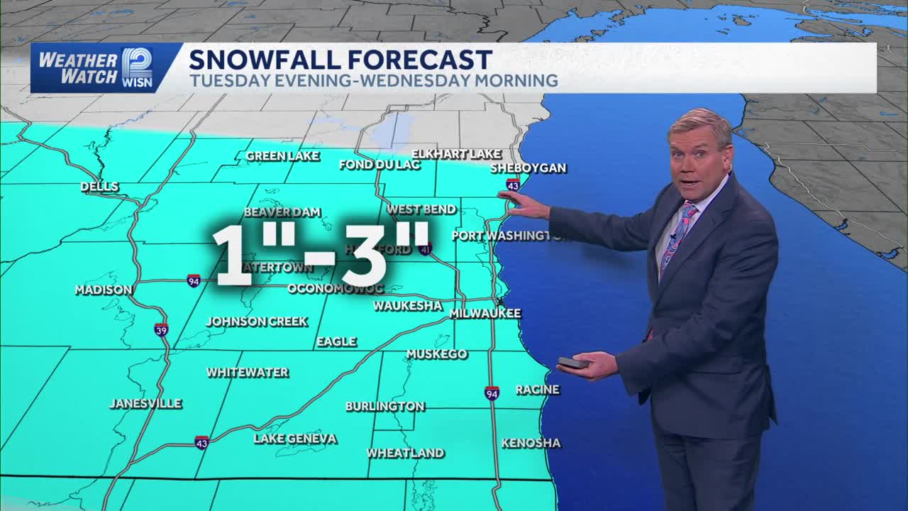 Two rounds of snow then extreme cold for SE Wisconsin