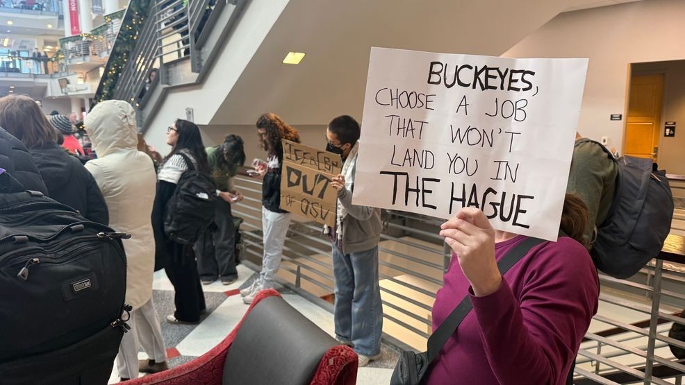 3 arrested during anti-border patrol rally at Ohio State job fair