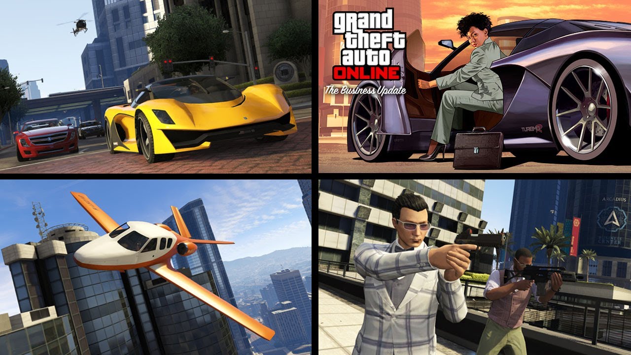 GTA 5 online - New guns, cars & more! - The business update DLC
