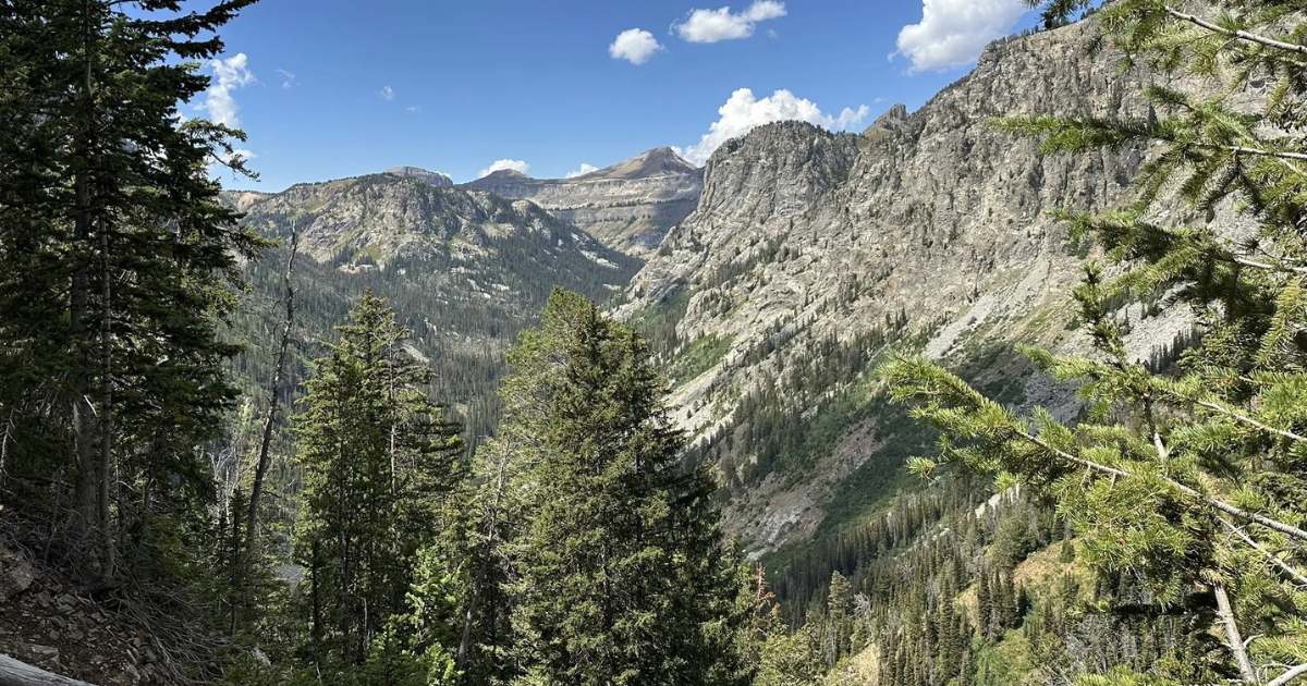 Don't try this Wyoming hike if you're afraid of heights