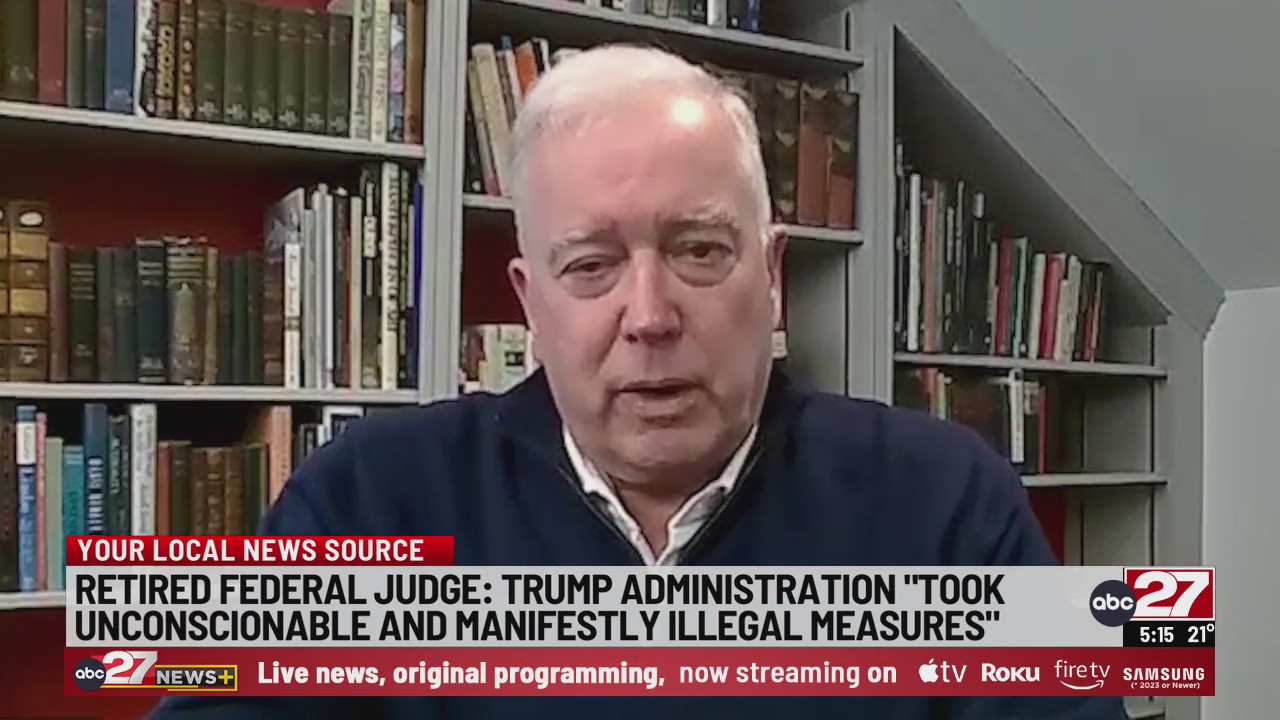 Retired midstate judge pens letter against Trump administration's ...