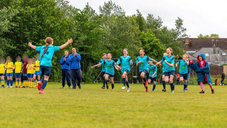 Are we not good enough? Girls football team win tiny plastic cup as ...