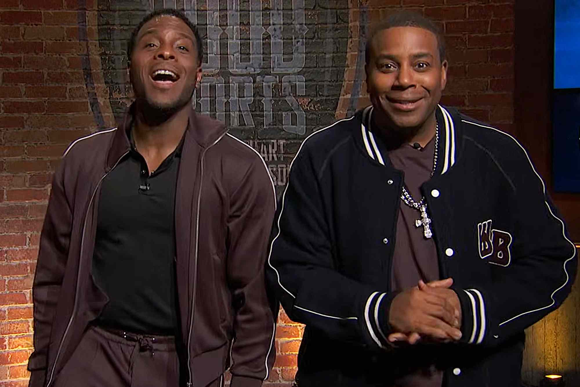 Kenan Thompson's "Good Burger" costar Kel Mitchell fills in for absent ...