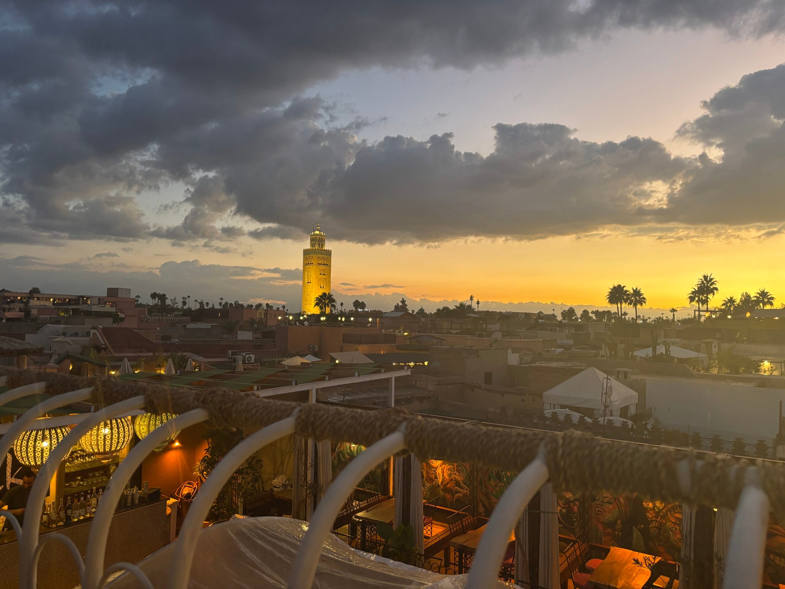 5 best rooftop bars in Marrakesh