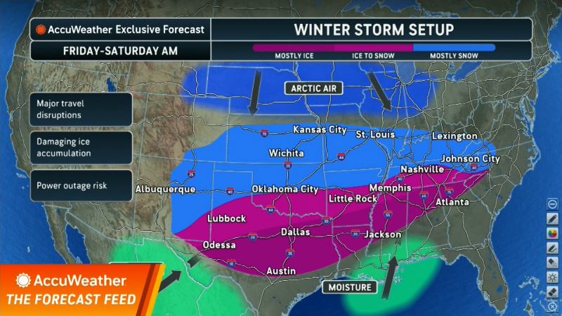 Late-January snow and ice storm could define the entire winter