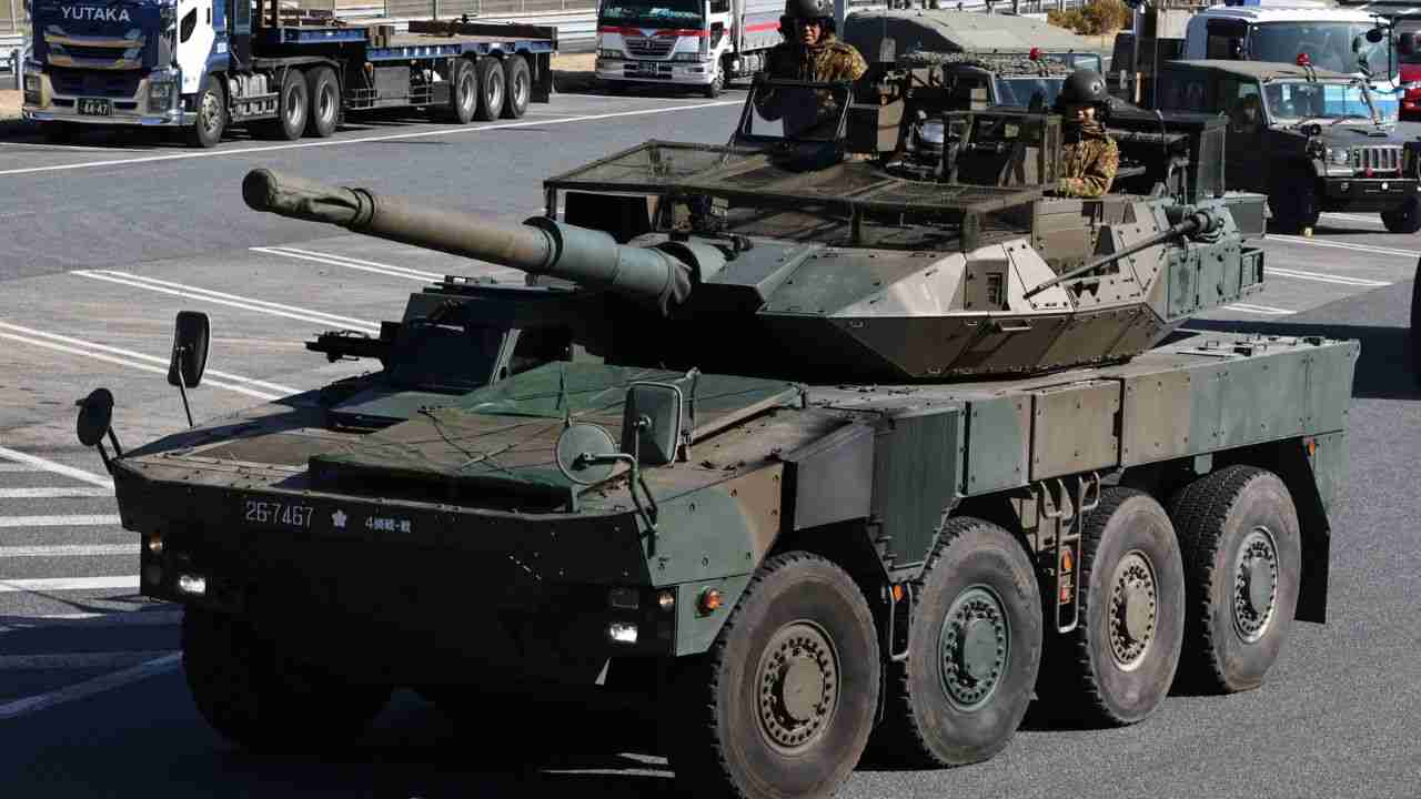Japanese Type 16 gains new anti-drone protection and enhances infantry ...