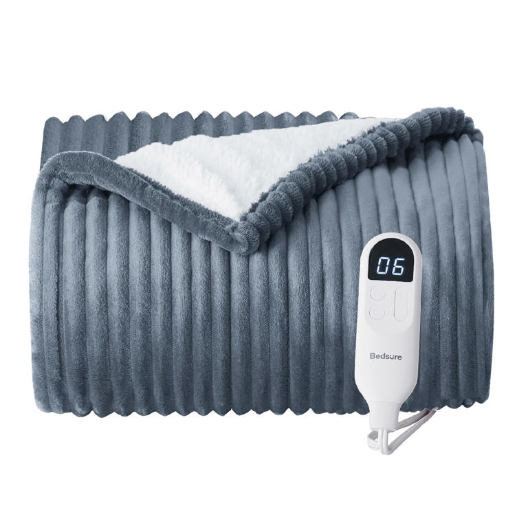 It's freezing outside—but the heated blanket we love is nearly 50% off