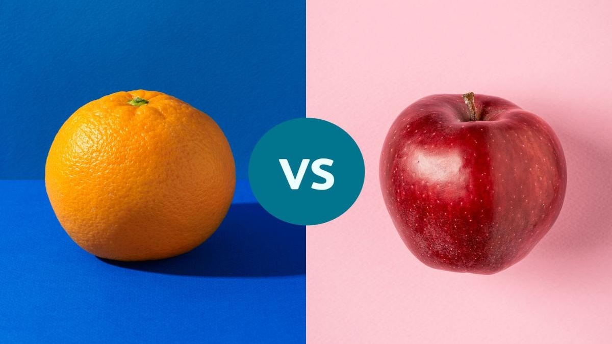 Apples vs. oranges: The fruit showdown that nutrition experts love