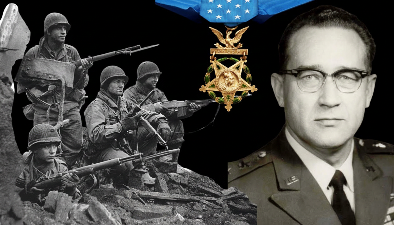 “I’ll do it myself” - US colonel who walked alone into Nazi guns