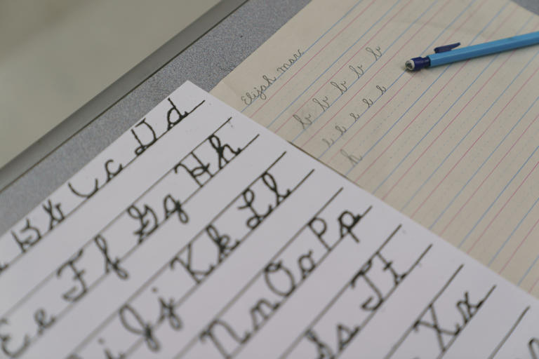 New Jersey will now require cursive writing for some elementary school ...
